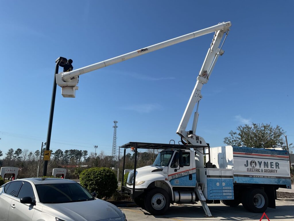 Pole Light Maintenance - Joyner Electric And Security